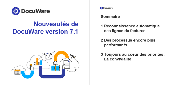 DocuWare version 7.1 : Reconnaissance automatique des lignes sur les factures fournisseurs
